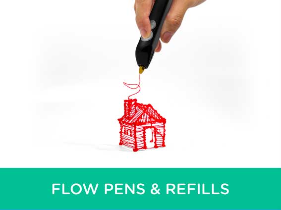 Flow 3D Pens & Filaments – 3Doodler Intl